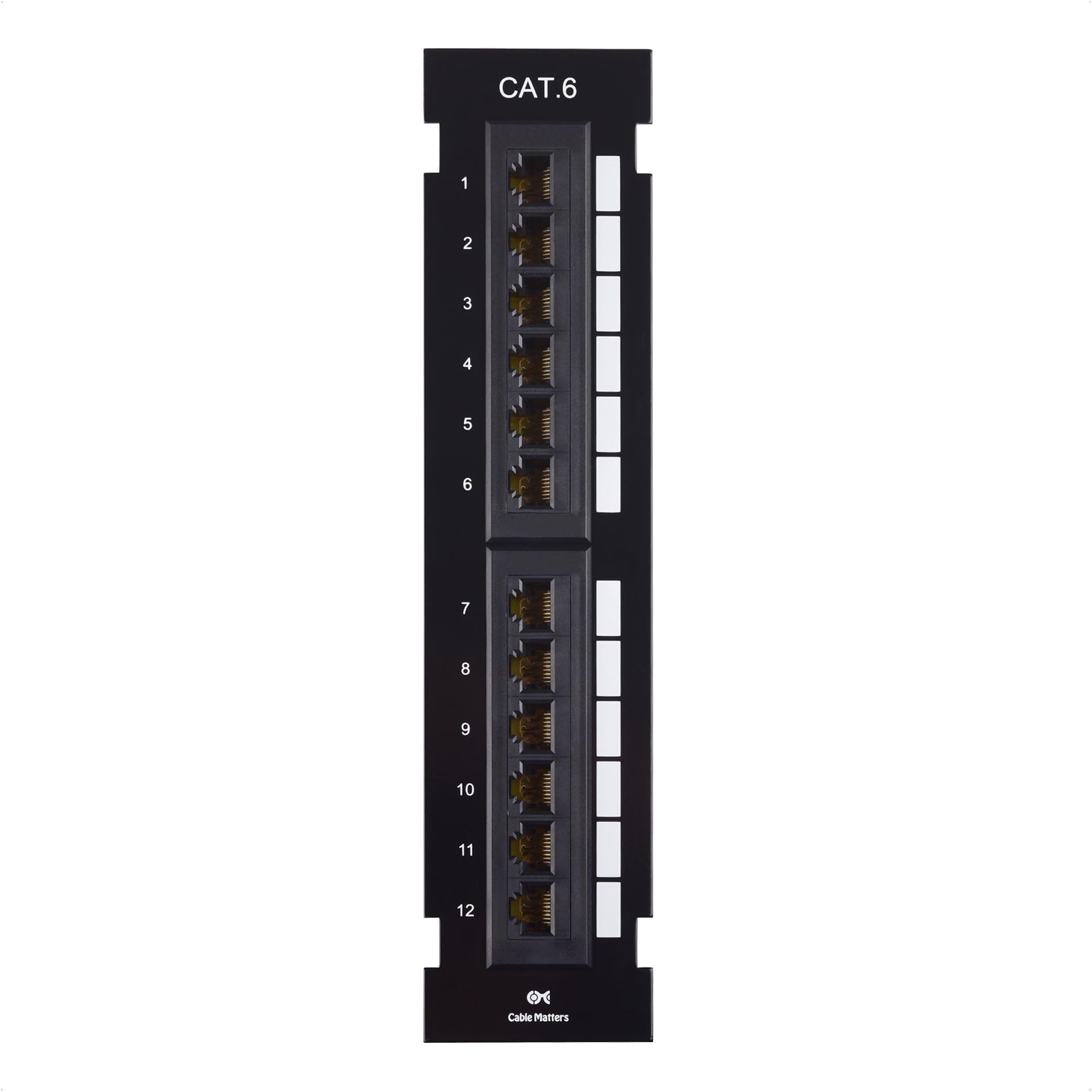 Amazon.com: Yankok [CAT5 CAT5e 6 Port Replace Patch Panel Unshielded ...