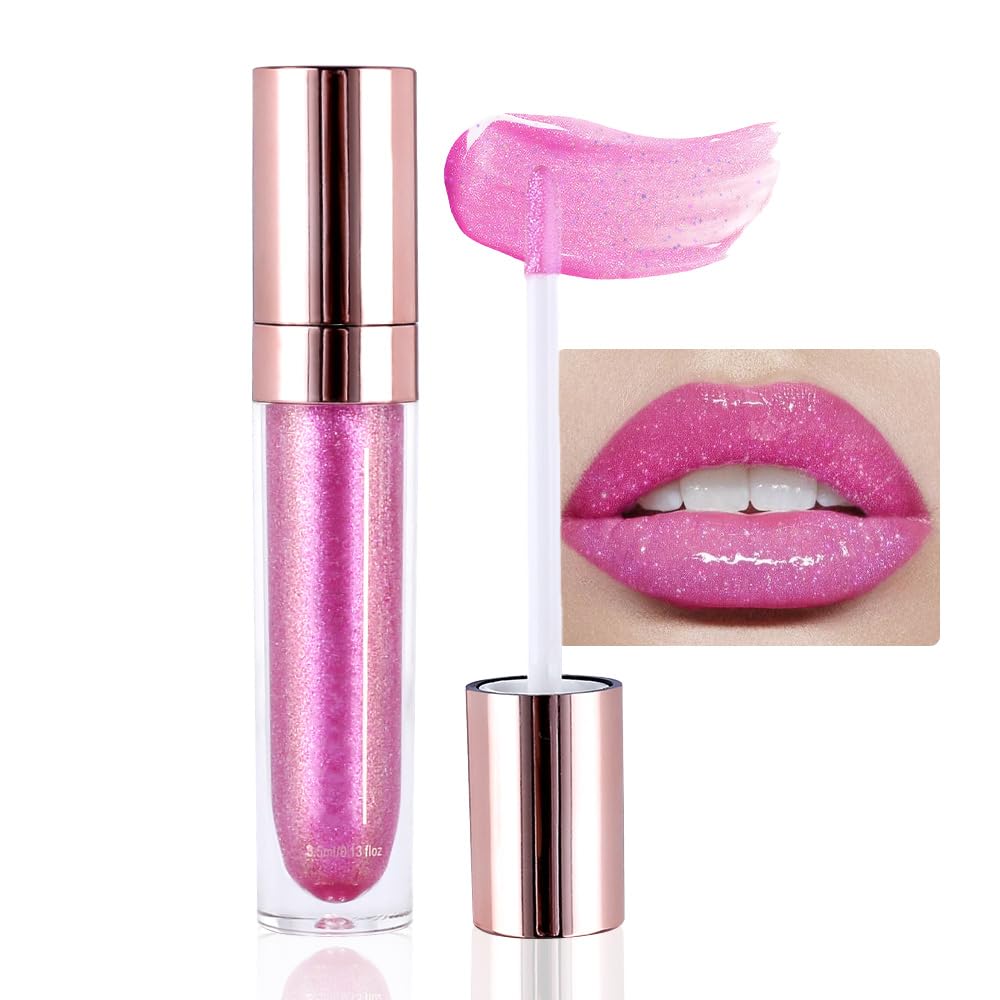 Amazon.com : evpct 1Pcs Pink Pearlescent Chameleon Shimmer Glitter ...