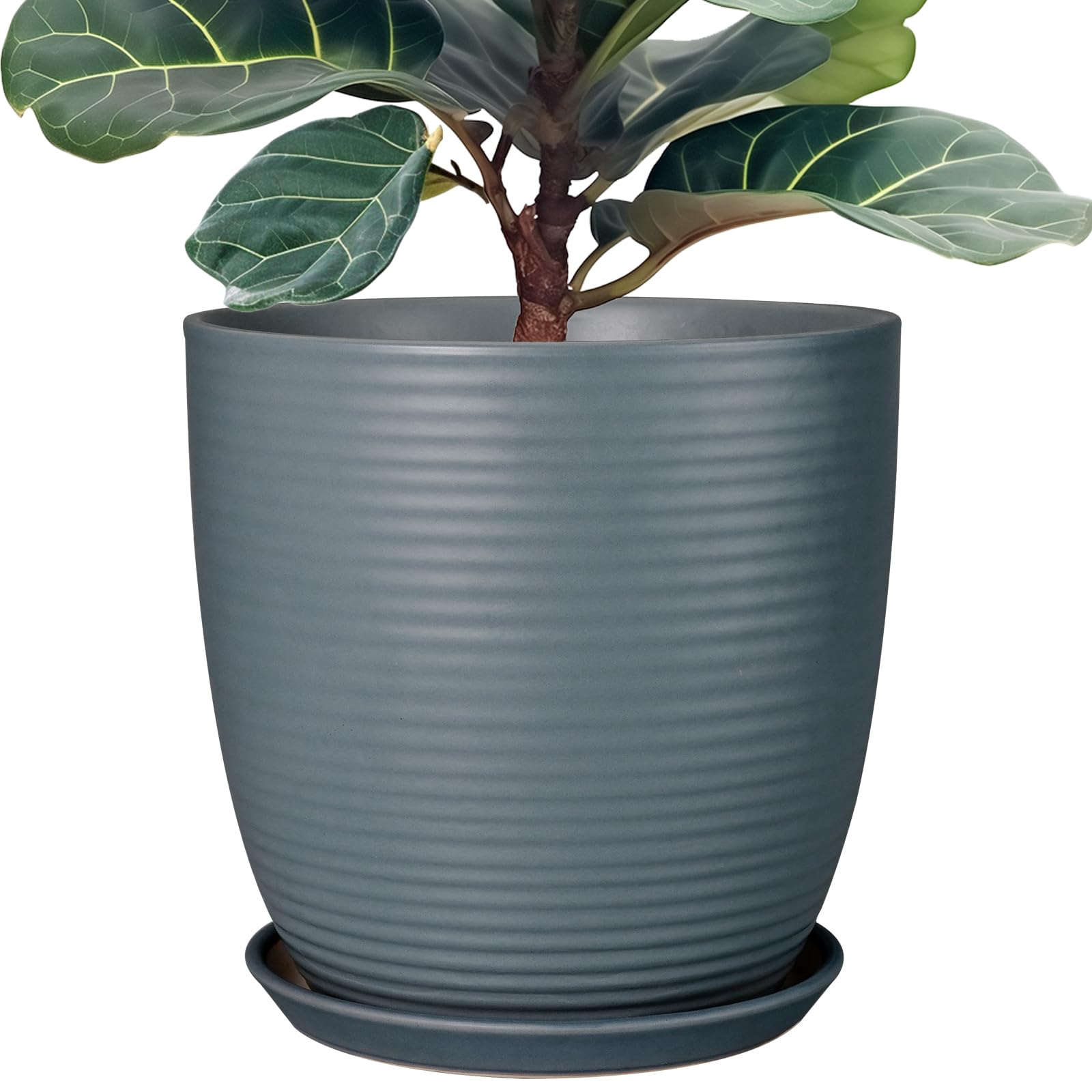 Amazon.com : EPFamily 12 Inch Pots for Plants Ceramic Planter Pot Large ...