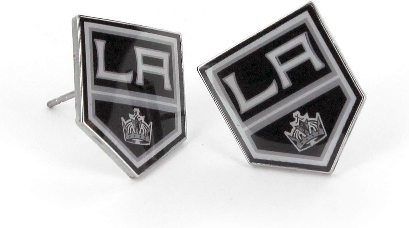 NHL Los Angeles Kings Logo Post Earrings : Amazon.co.za: Toys & Games