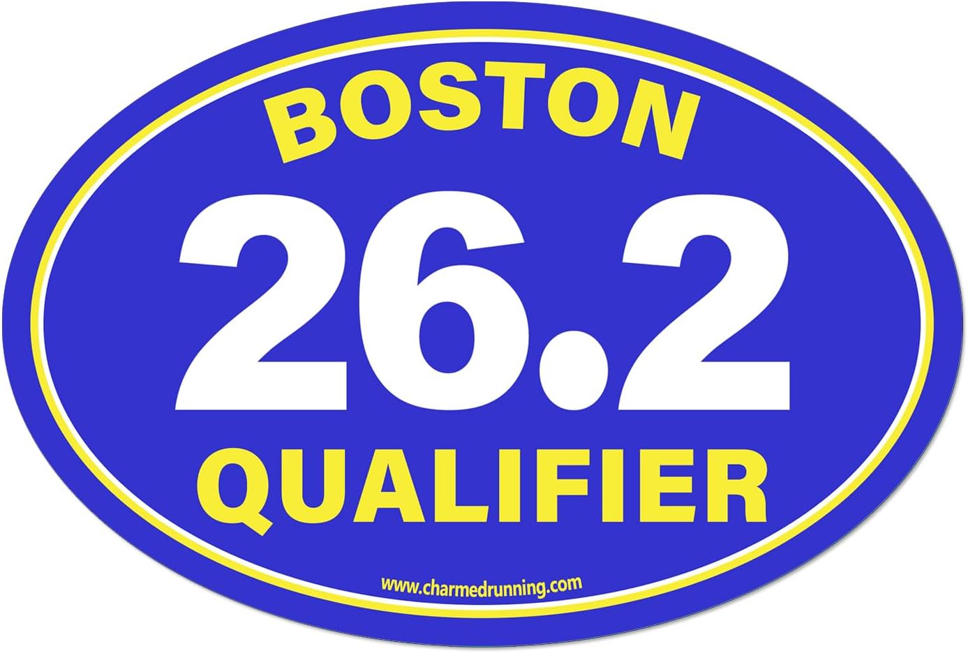 Amazon.com - Charmed Running Boston Marathon Boston Qualifier Removable ...
