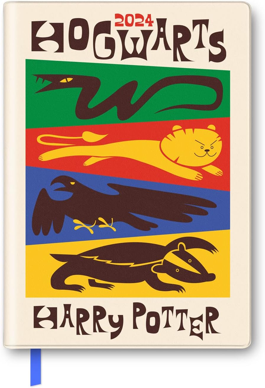 Grupo Erik Harry Potter Diary 2023-2024 | 17 Months Academic Diary Week ...