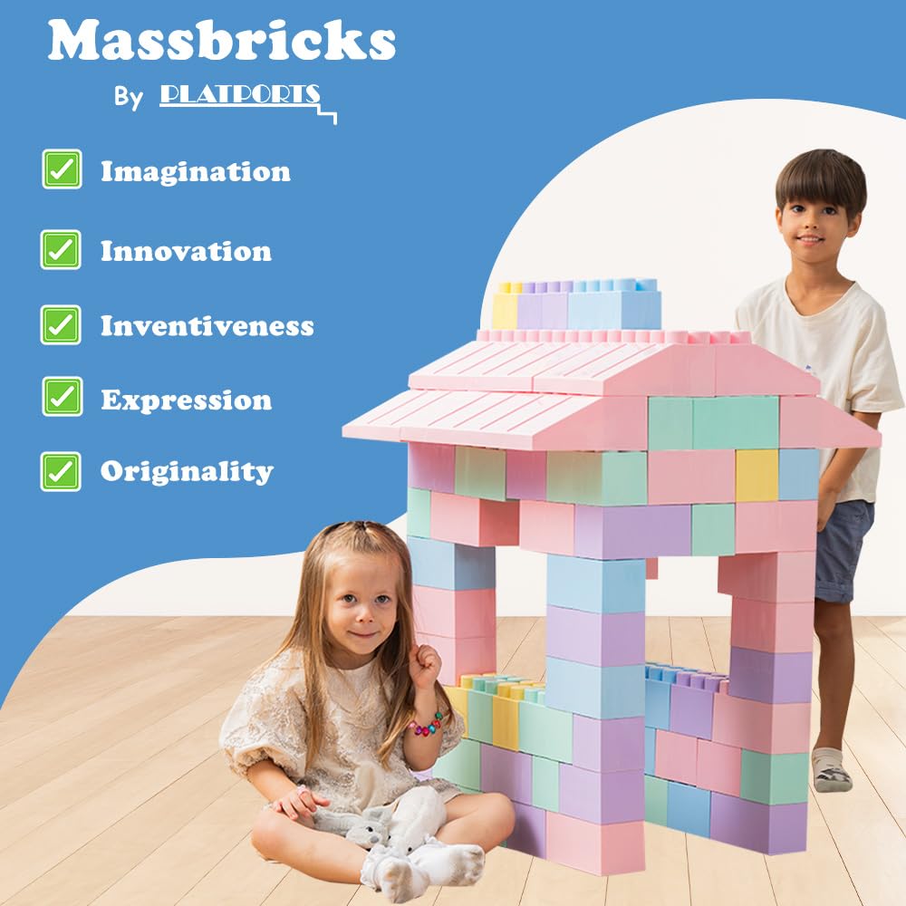 Snapklik.com : Giant Plastic Blocks Jumbo, Big Blocks, Jumbo Blocks ...