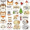 Amazon.com: 35 PCS Woodland Animal Photo Booth Props Wild One Camping ...