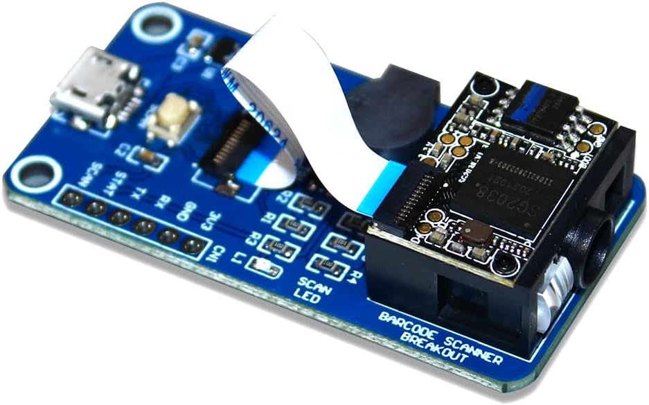 sb components Barcode Scanner Breakout, 1D/2D Codes Reader Barcode ...