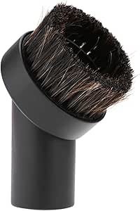 Amazon.com: AYNEFY Vacuum Cleaner Horsehair Brush,32mm Floor Round Dust ...