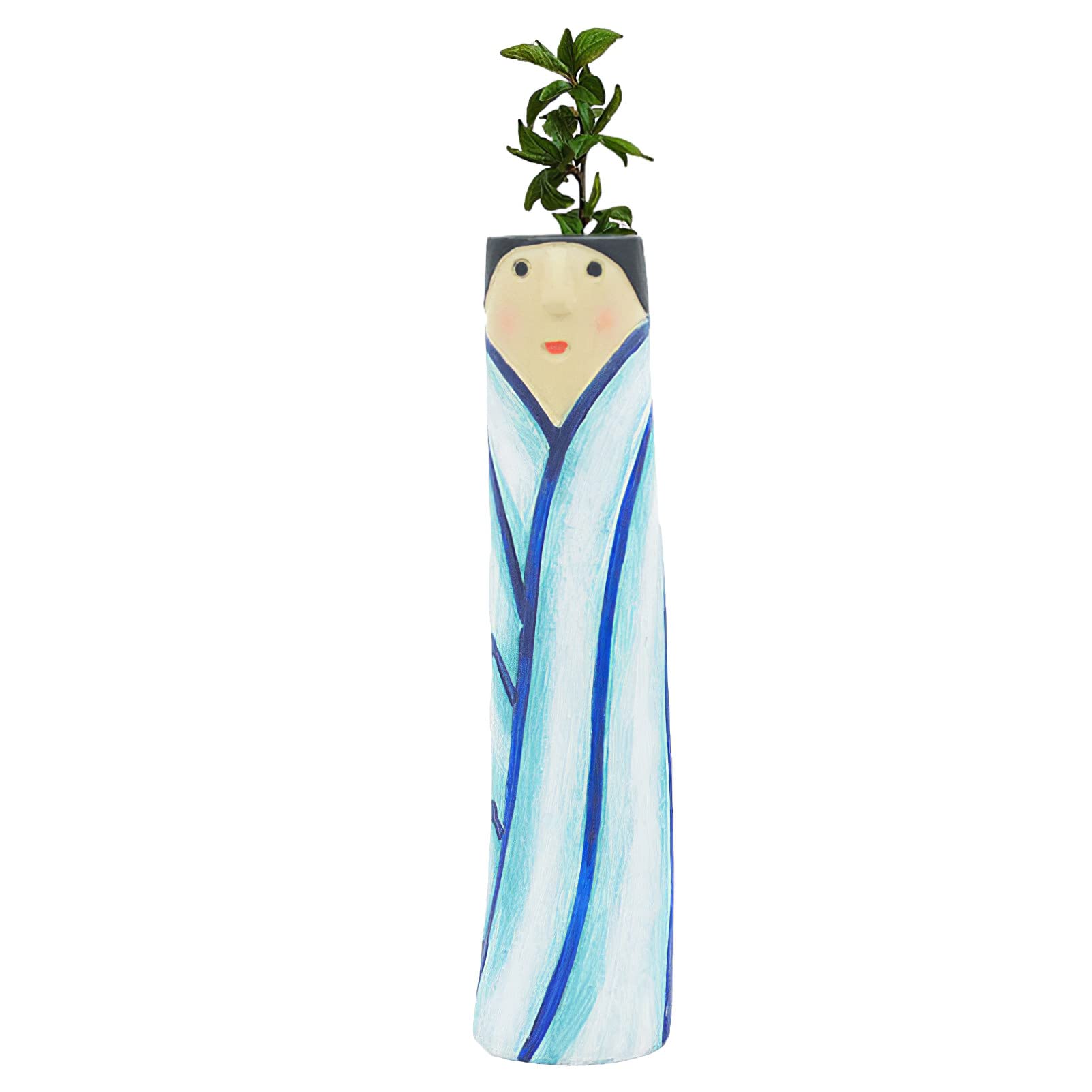 Amazon.com: Spring Bud Vases, Bohemian Family Face Vase Boho Cute Home ...