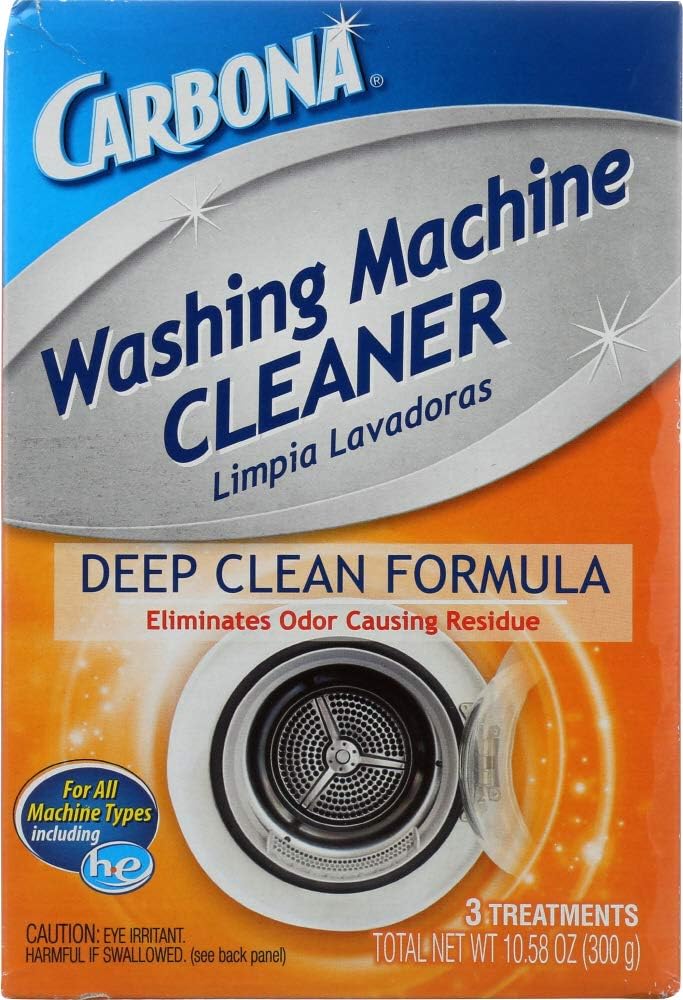 Amazon.com: Carbona® Washing Machine Cleaner | Eliminates Odor ...