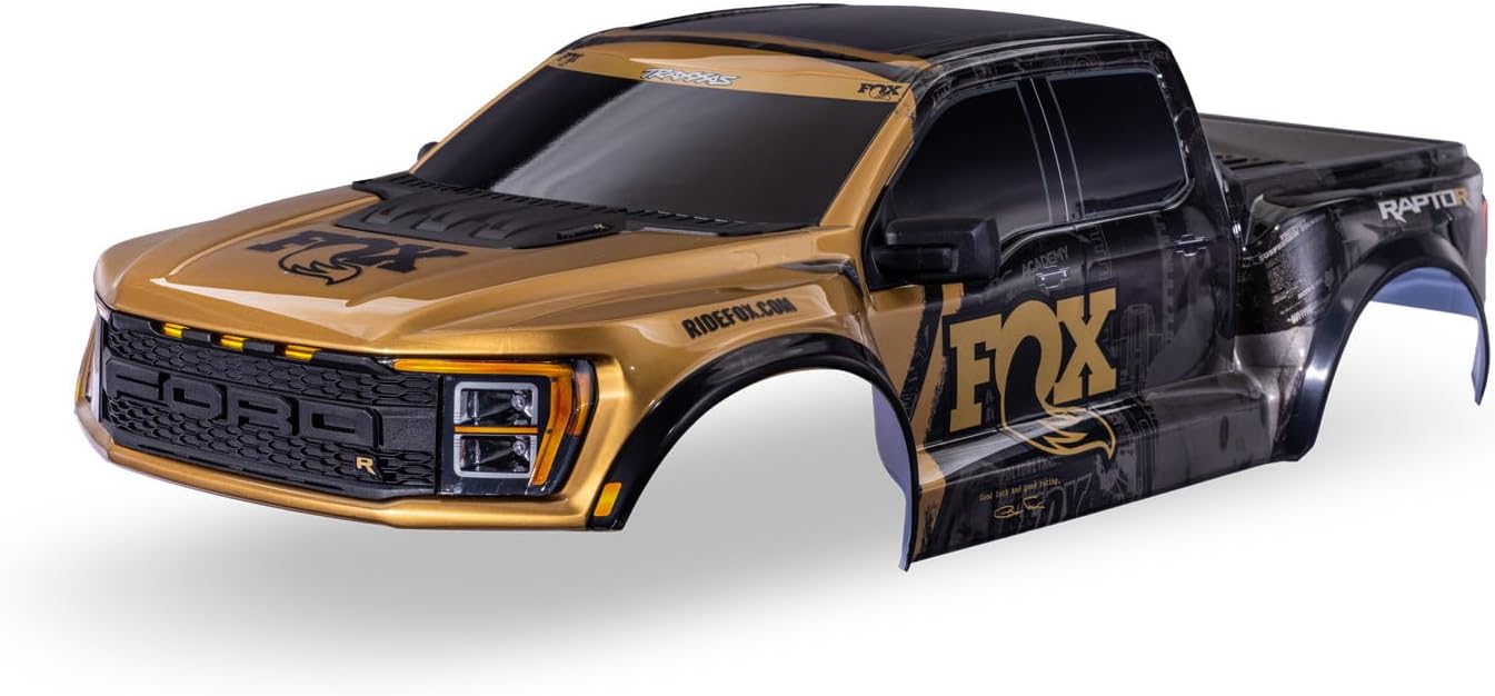 Amazon.com: Traxxas Ford Raptor R 4X4 Special Edition Fox Body : Toys ...