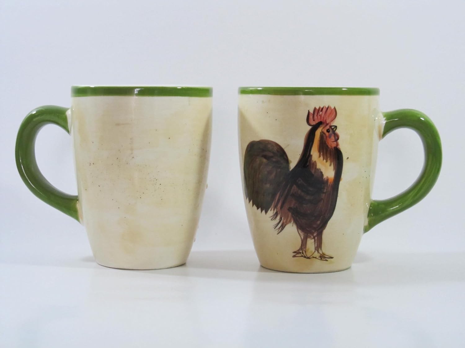 Amazon.com: Rooster Strut Collection Baum Brothers Style Eyes 2 Mugs ...