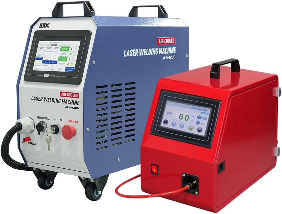 LYXC 1200W Laser Welding Machine 220V Handheld Laser Welder Air-Cooled Integrated Welding ...