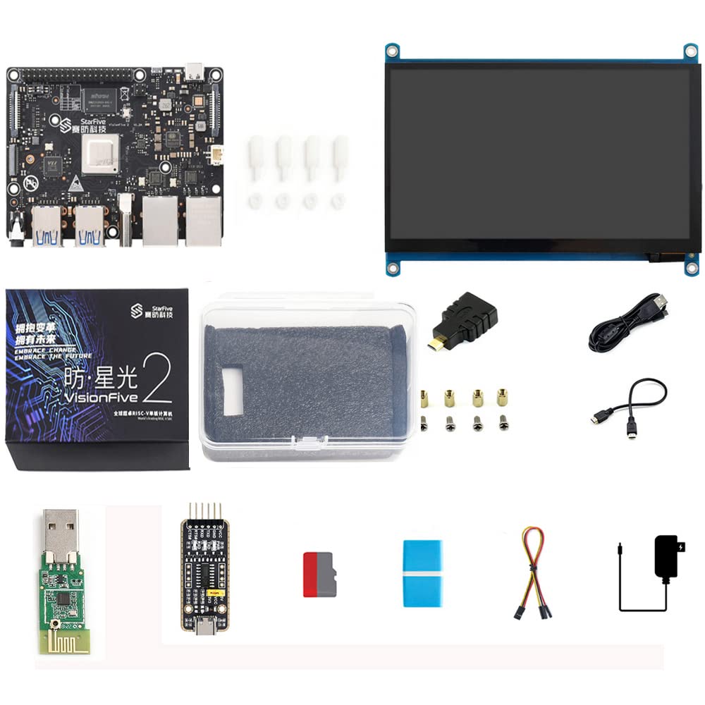 Buy VisionFive2 RISC-V Single Board Computer 8GB Memory StarFive JH7110 ...
