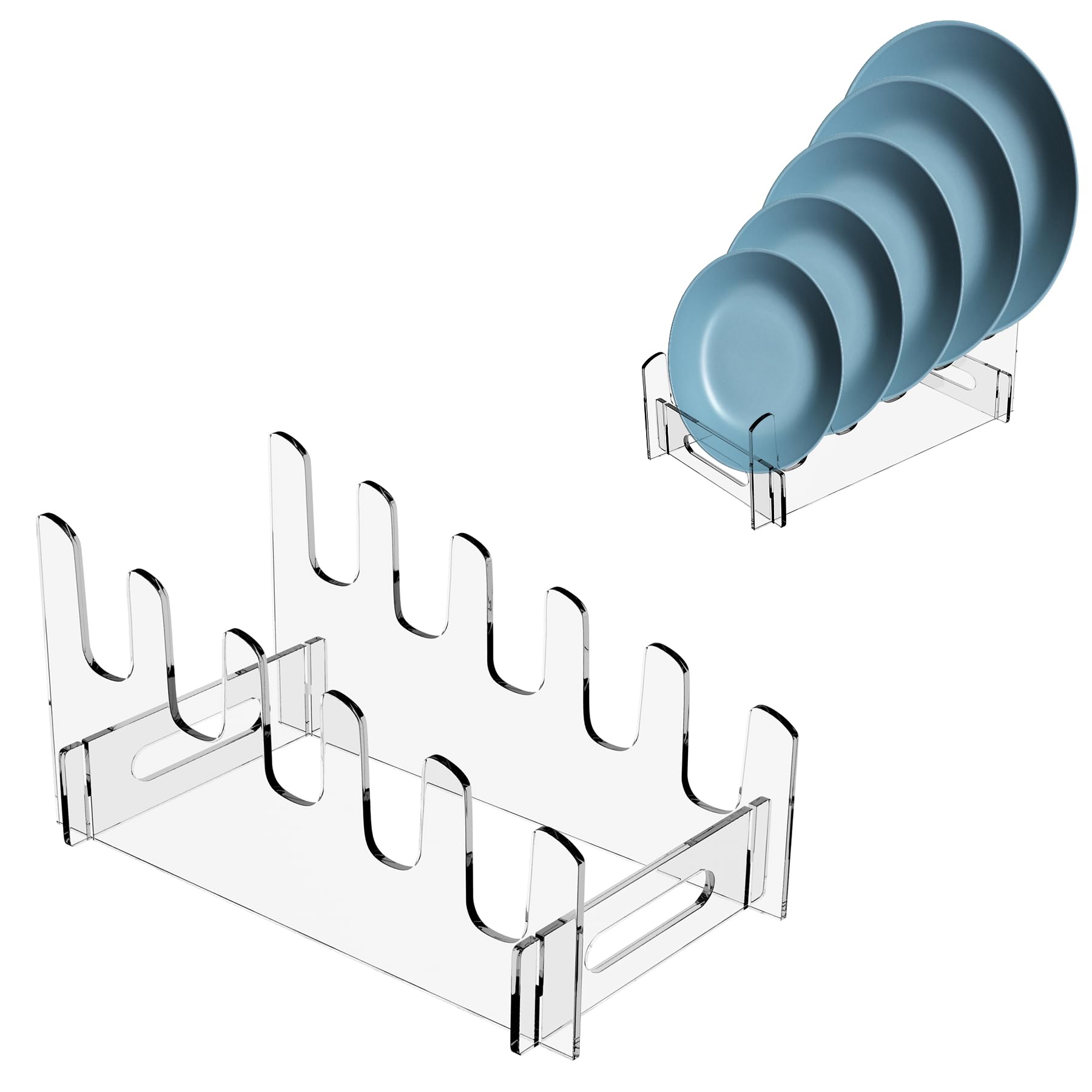 Amazon.com: Boloyo Acrylic Plate Display Stand,Clear Dish Display Easel ...