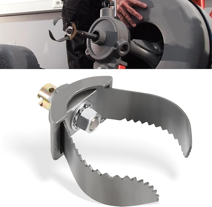 52822 T-232 HD 3" C Cutter Cable Coupling Drain Cleaning Tool Fits 3/8 ...