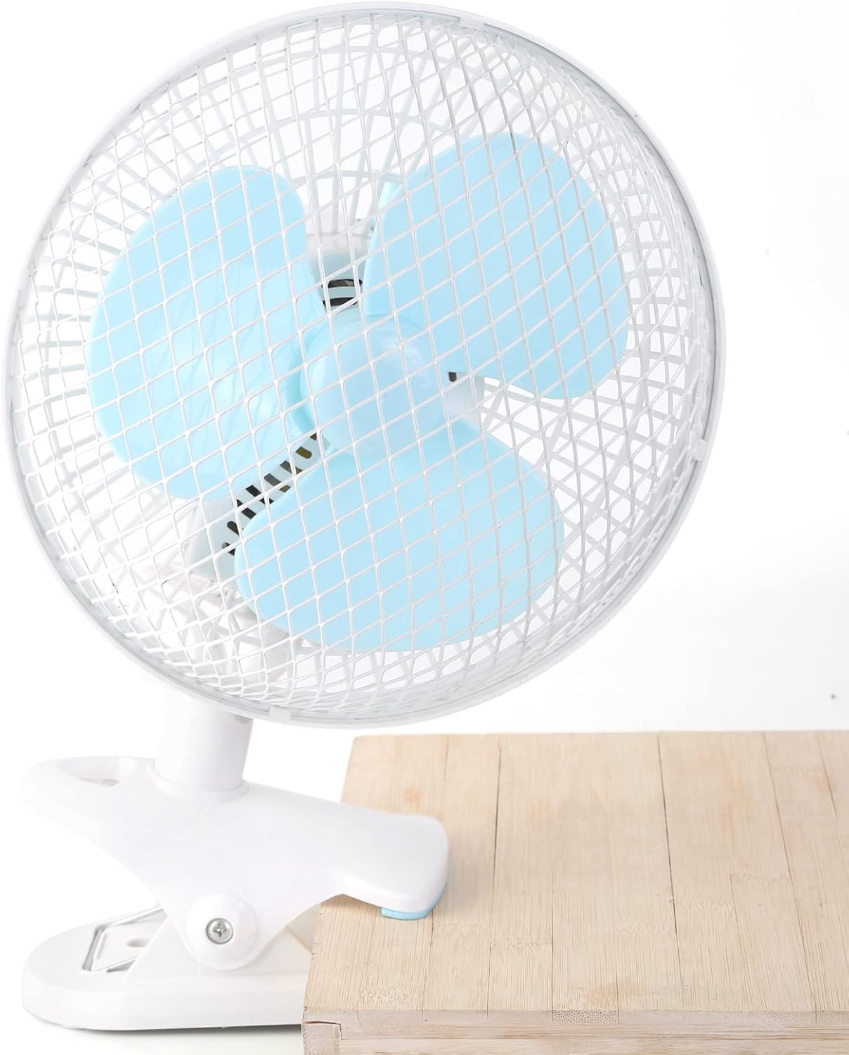 Amazon.com: Moclever 8-Inch Clip On Fan, Quiet Desk Fan with Strong ...