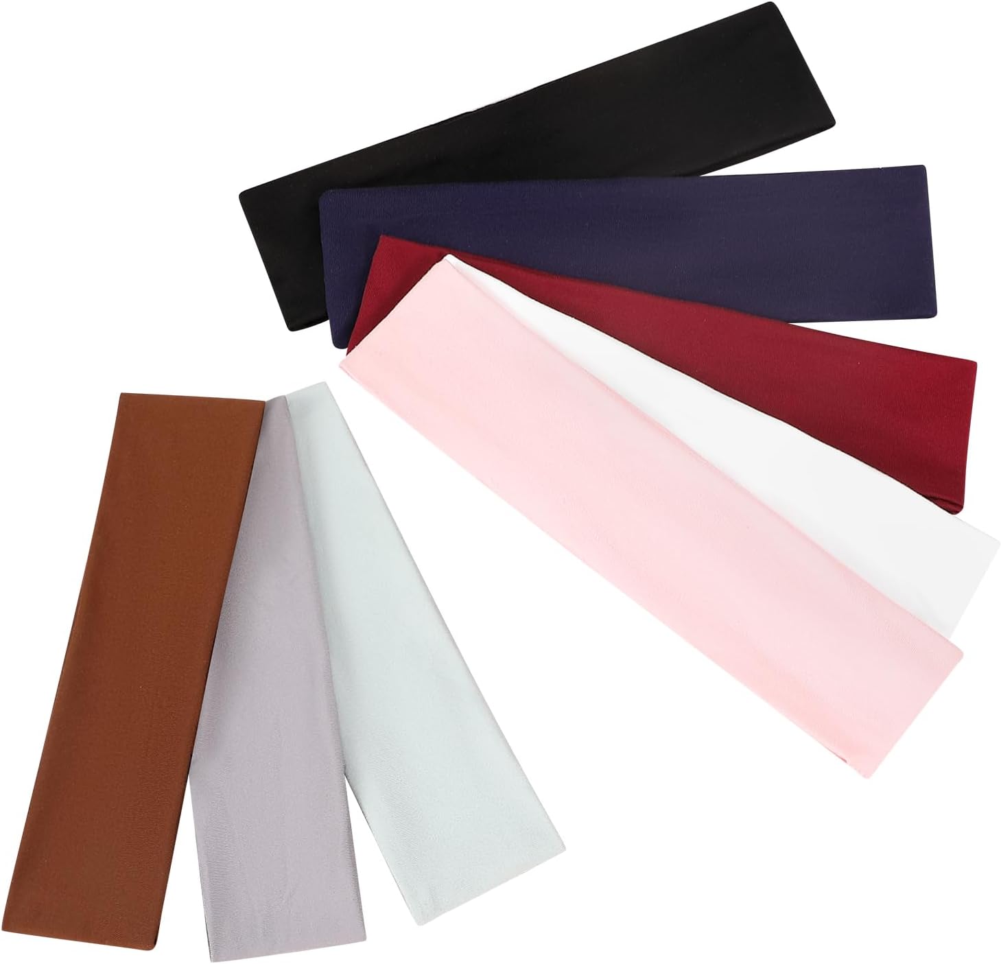 Amazon.com : TERSE Hair Bands for Women's Hair Thin Cloth Headbands for ...