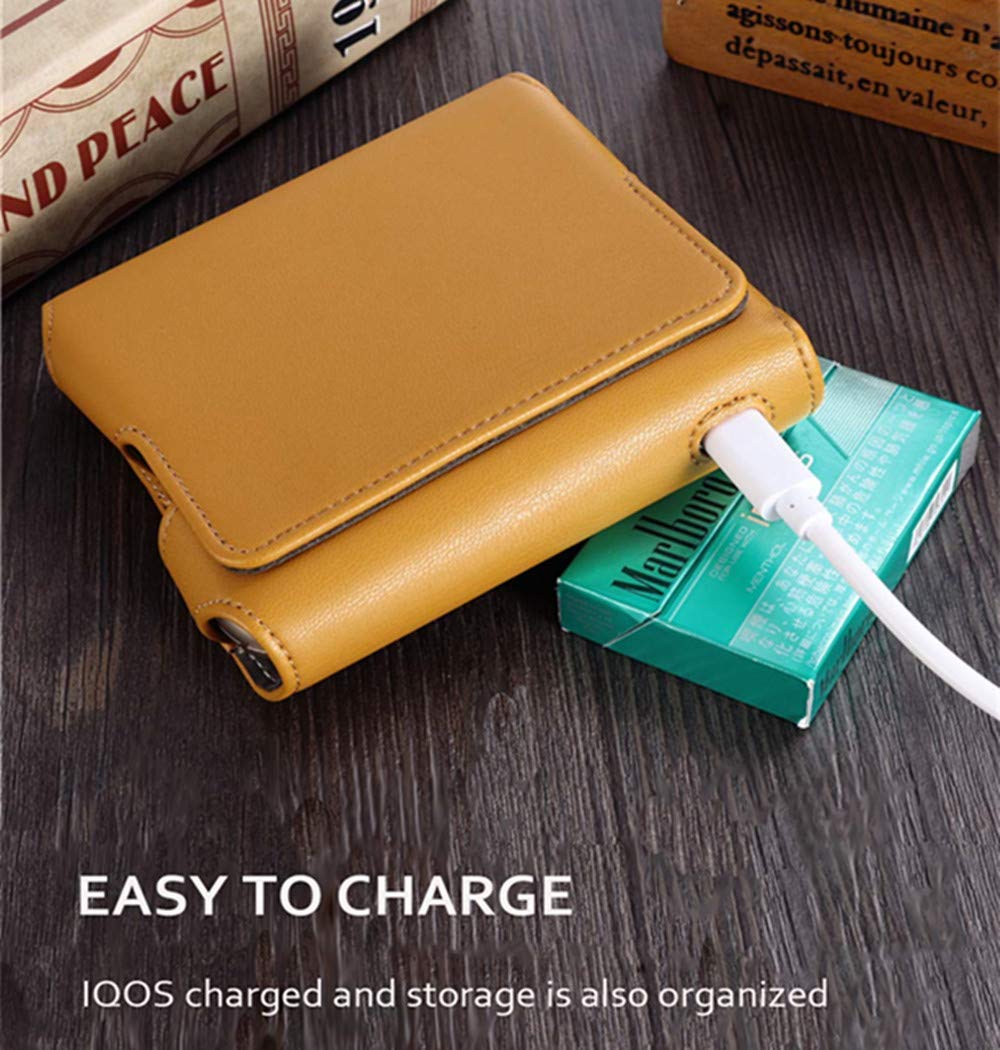 Goodern PU Leather Case Cover for IQOS 3.0 and DUO Carry Wallet with ...