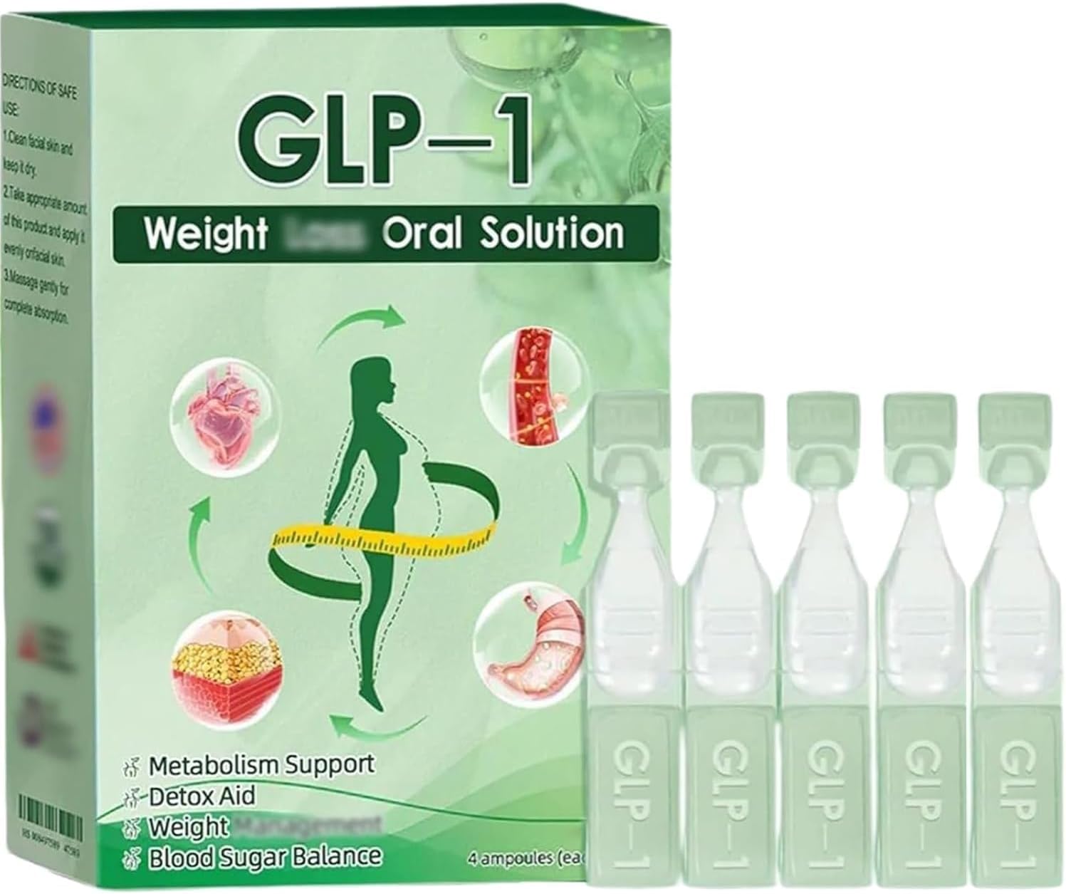 Amazon.com: GLP-1 Oral Solution Drops, Natural GLP Supplement Drop for ...
