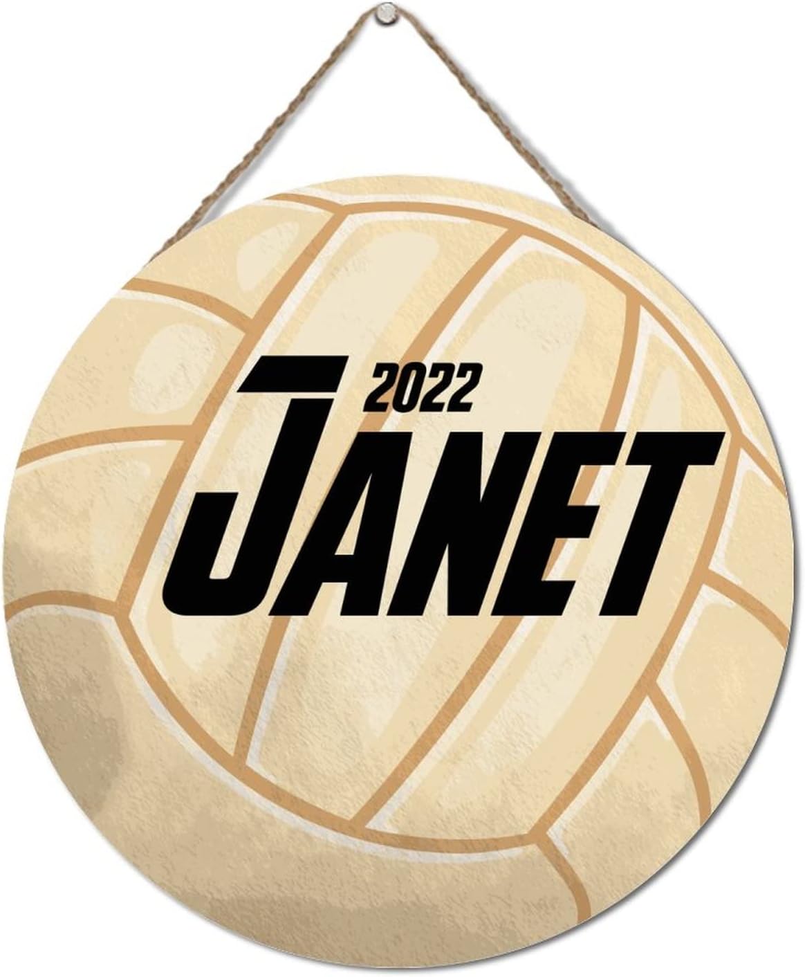 Amazon.com: Volleyball Wooden Signs Sports Hanging Sign Sign Rustic ...