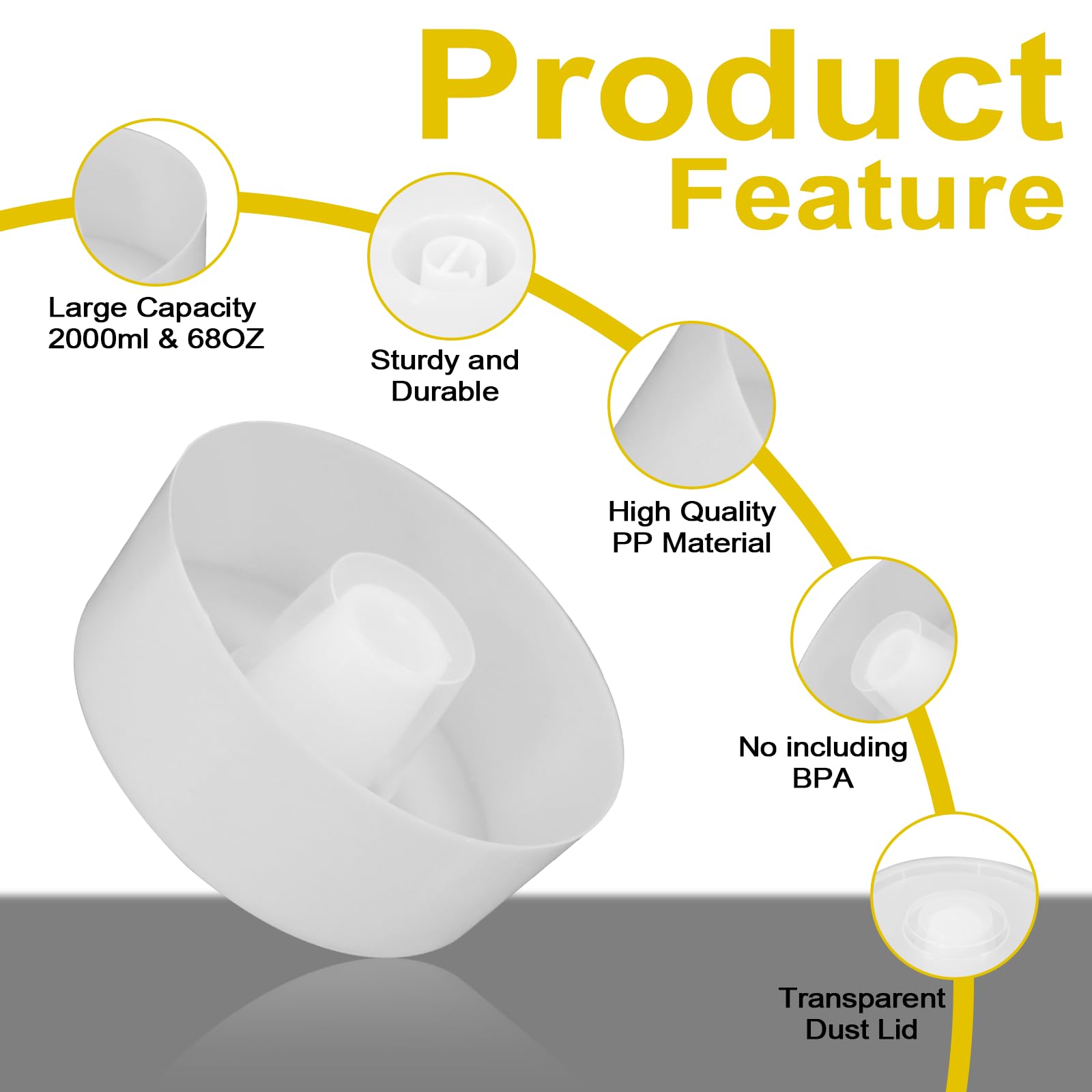 Bee Revival Kit Round Rapid Feeders Hive Top Rapid Bee Feeder White ...