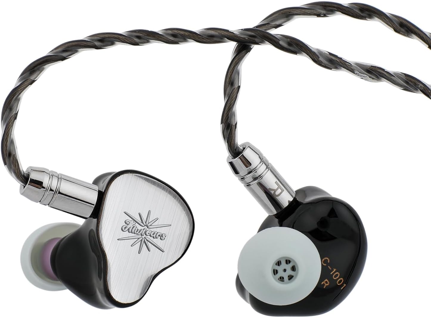 Amazon.com: Linsoul Kiwi Ears KE4 in Ear Monitor, 2DD+2BA Hybrid ...