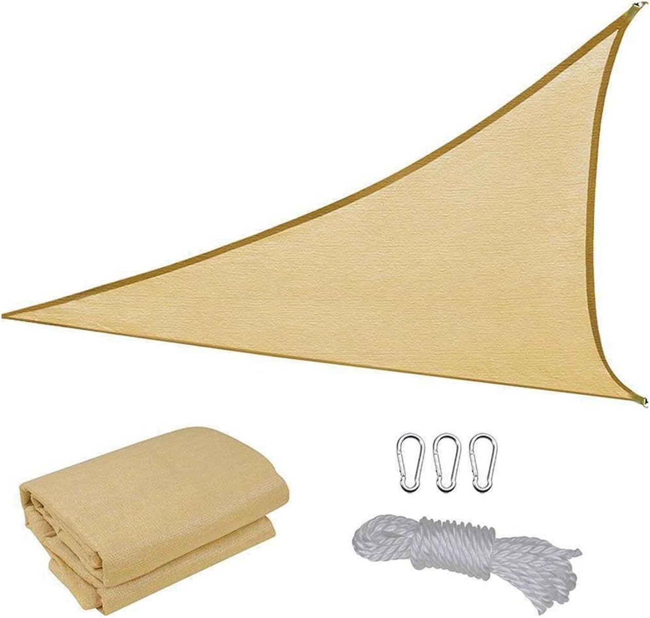 Amazon.com : Triangle Shade Sail, Canopy UV Block Awning for Outdoor ...