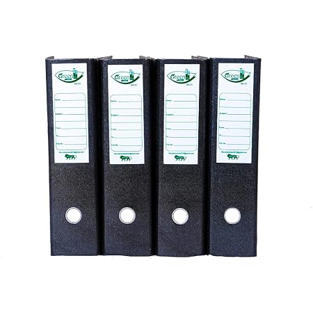 GALOPPIA PVC Coated Box File/Folder for Office documents and ...