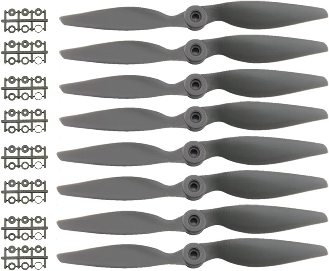 Amazon.com: uxcell RC Propellers CW 6x4 Inch 2-Vane for Airplane Nylon ...