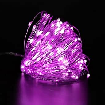 Amazon.com: MAYORWORKS-Pink Mini String Lights for Crafts-Fairy Lights ...