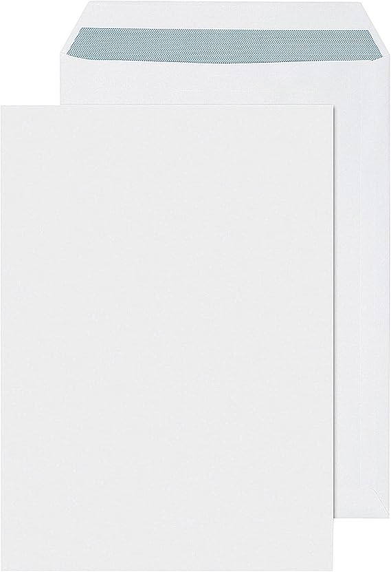 Q-Connect C5 Envelopes Pocket Self Seal 100gsm White (Pack of 500 ...