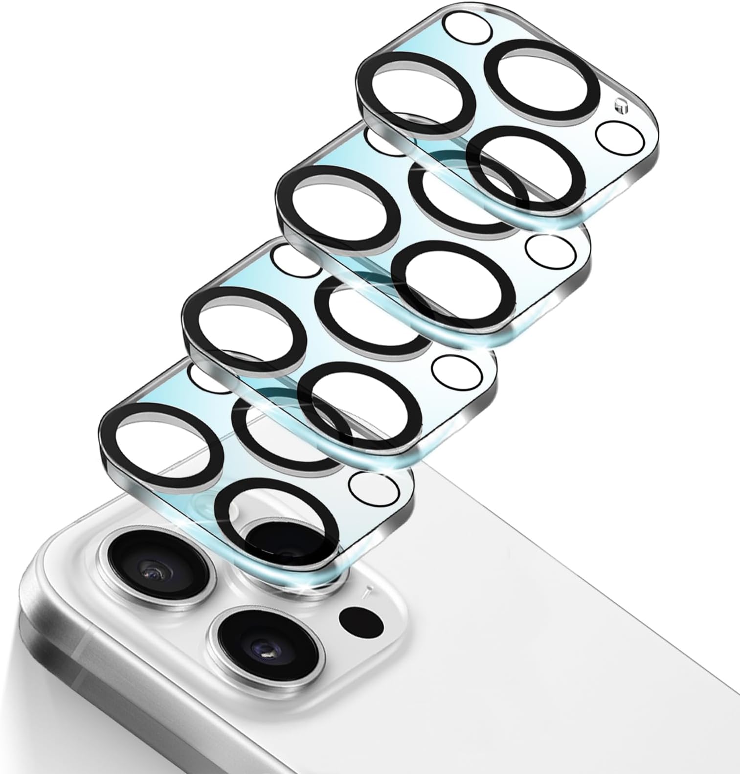 Amazon.com: Ferilinso 6 Pack Camera Lens Protector for iPhone 16 Pro ...