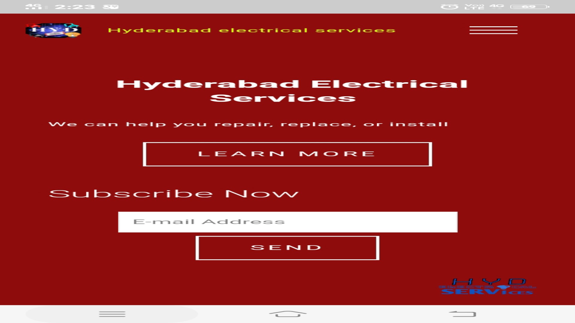 Hyderabad electrical services - App on Amazon Appstore