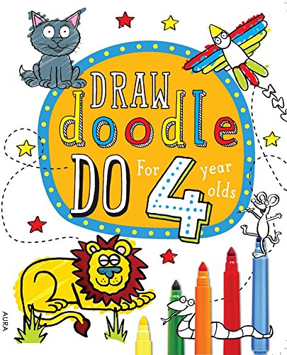 Draw Doodle Do For 4 Year Olds: unknown author: 9781910562093: Amazon ...