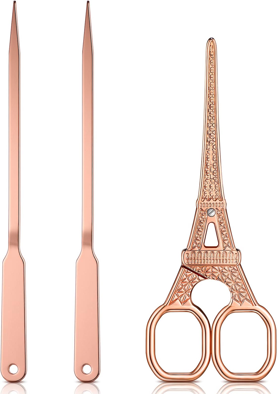 Amazon.com : Honbay 5 Inch Gold Plated Stainless Steel Eiffel Tower ...