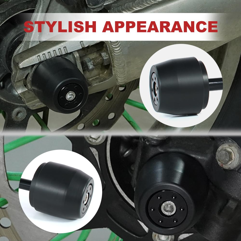 Snapklik.com : Xitomer Front + Rear Axle Sliders Fit For KLX300 2021 ...