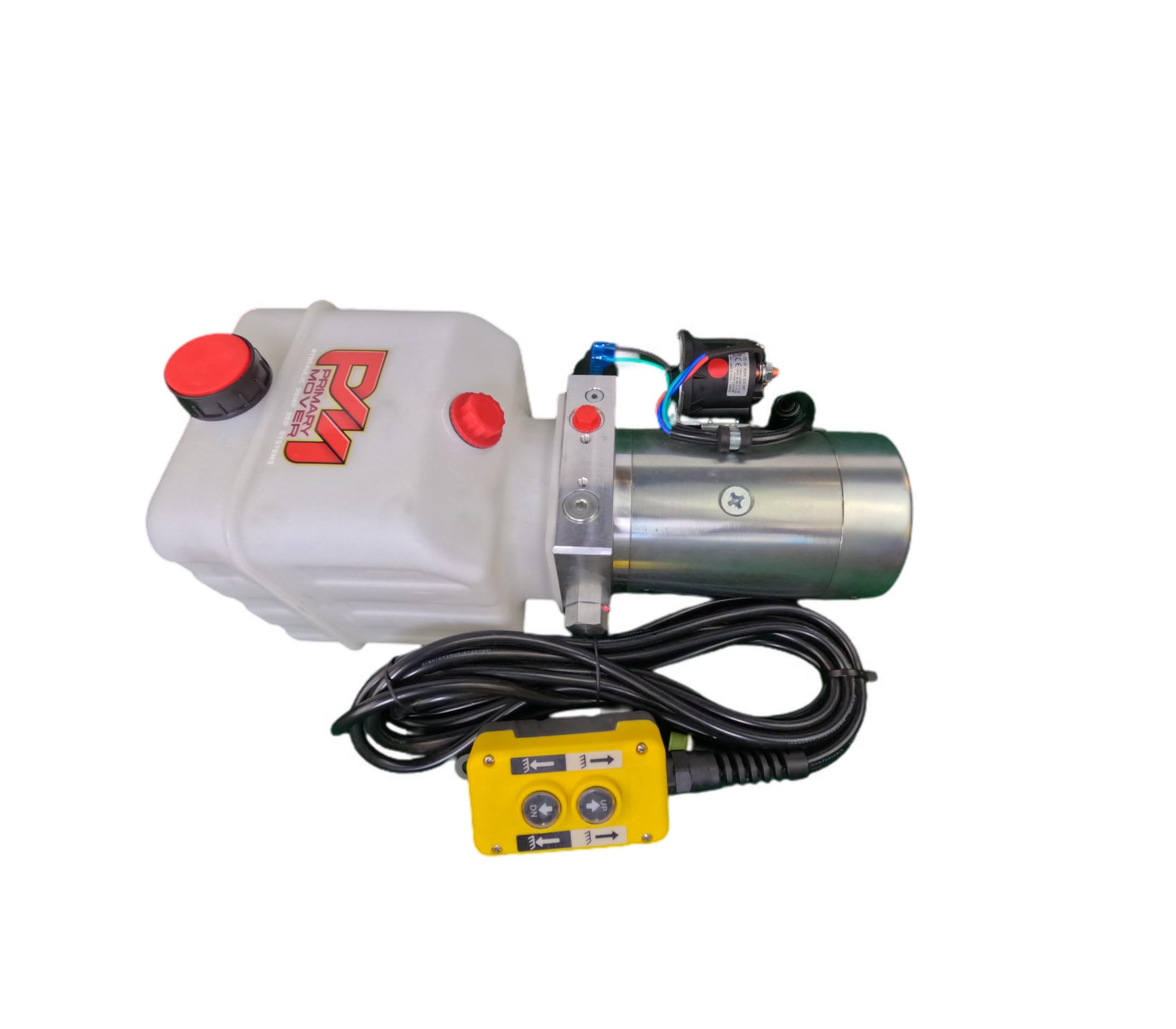 Amazon.com: DLH 12Vdc Hydraulic Pump for Dump Trailer - Pump Hydraulic ...