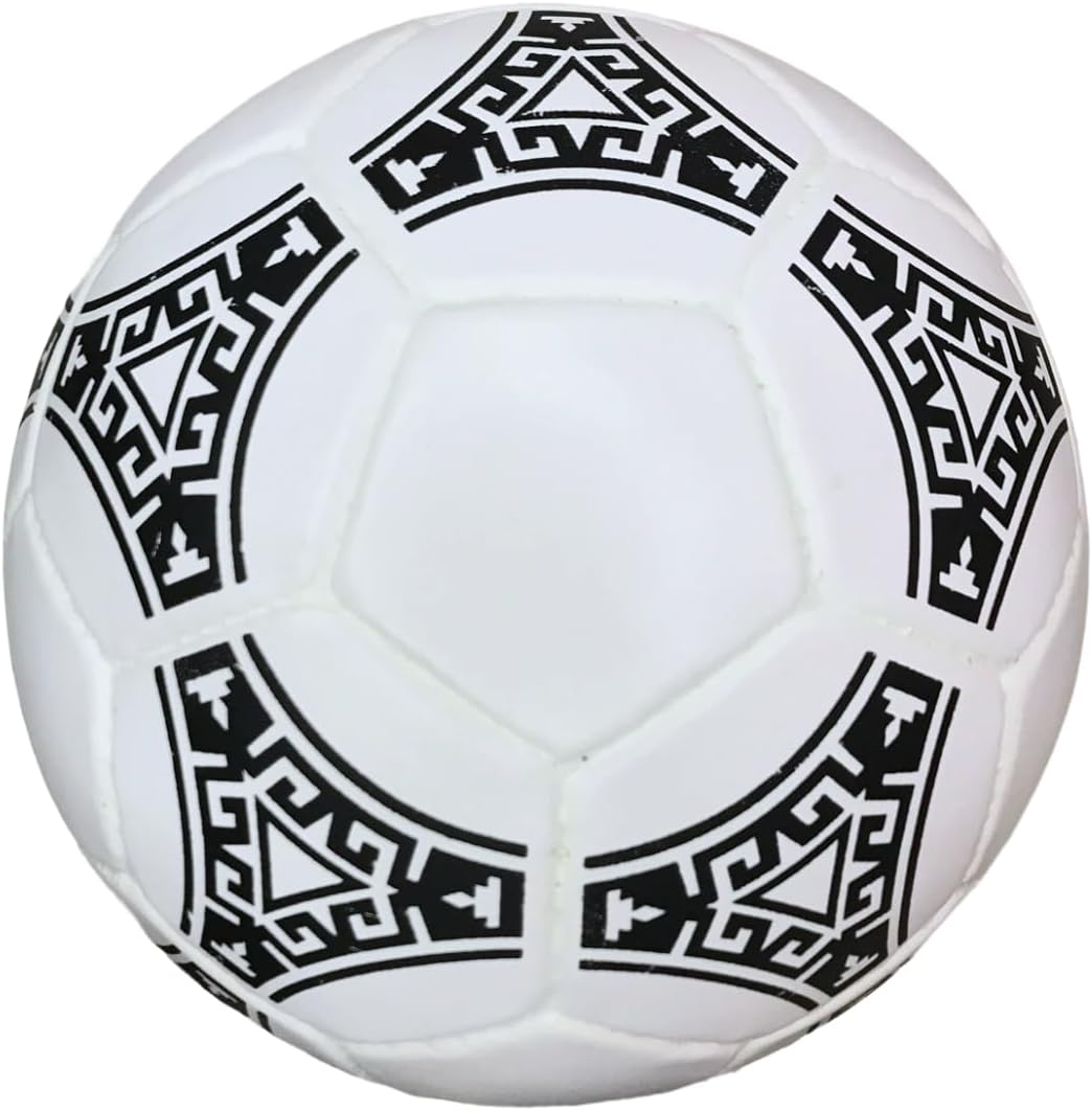 Genérico Balón Reforzado Azteca Blanco No. 5 : Amazon.com.mx: Deportes ...