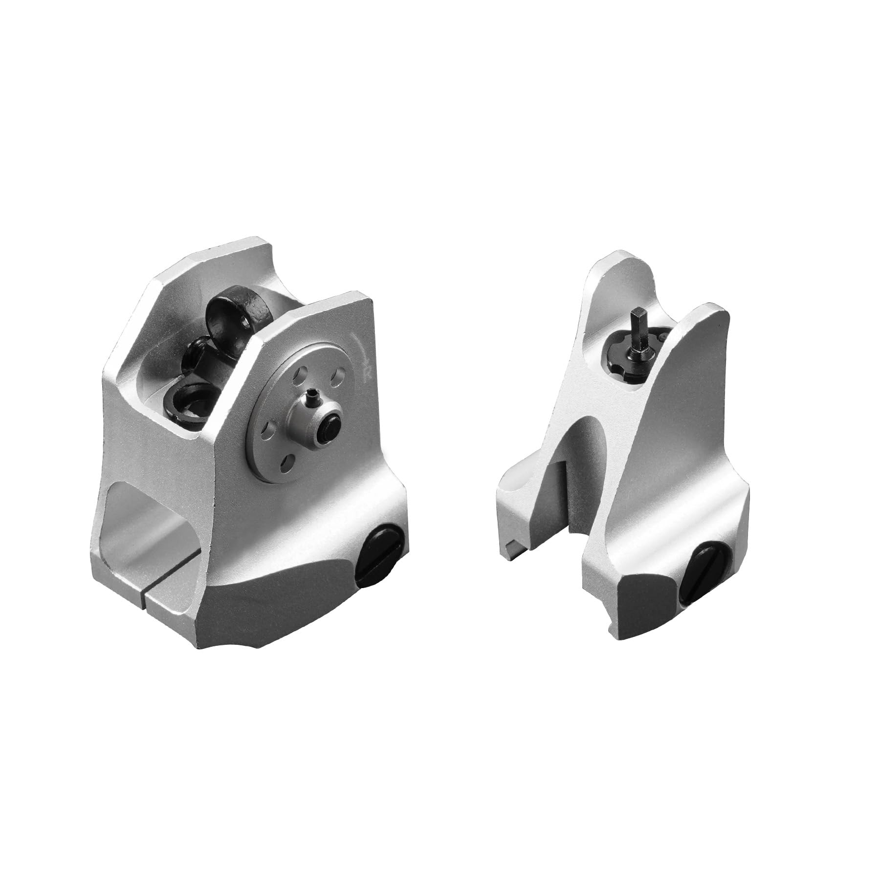 Snapklik.com : Fixed Iron Sights Set Backup Front And Rear Sight Combo ...