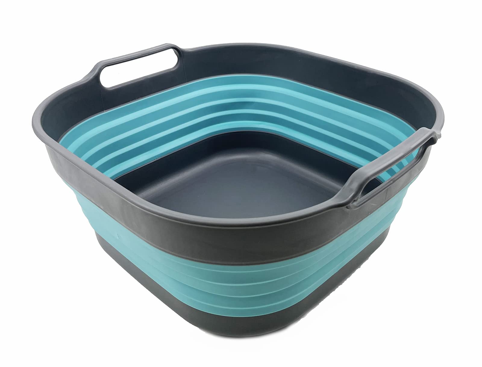 Amazon.com: SAMMART 10L (2.64) Collapsible Plastic Dishpan - Foldable ...