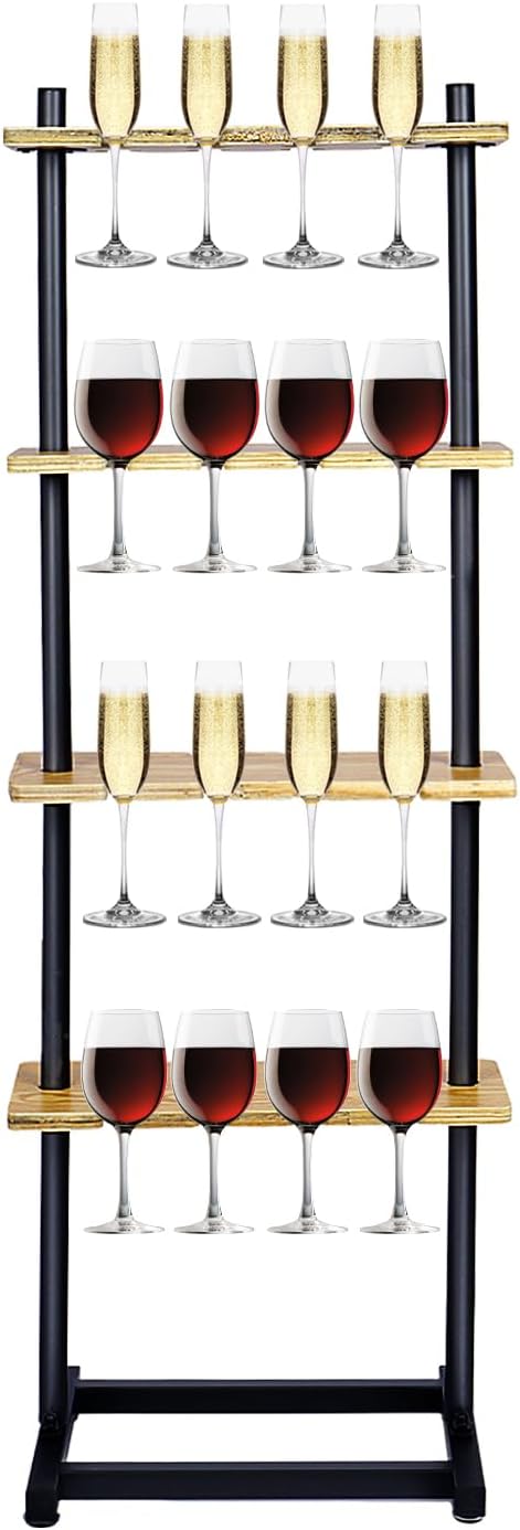 Amazon.com: ikare Champagne Wall,Champagne Wall Holder for Party 50, 4 ...