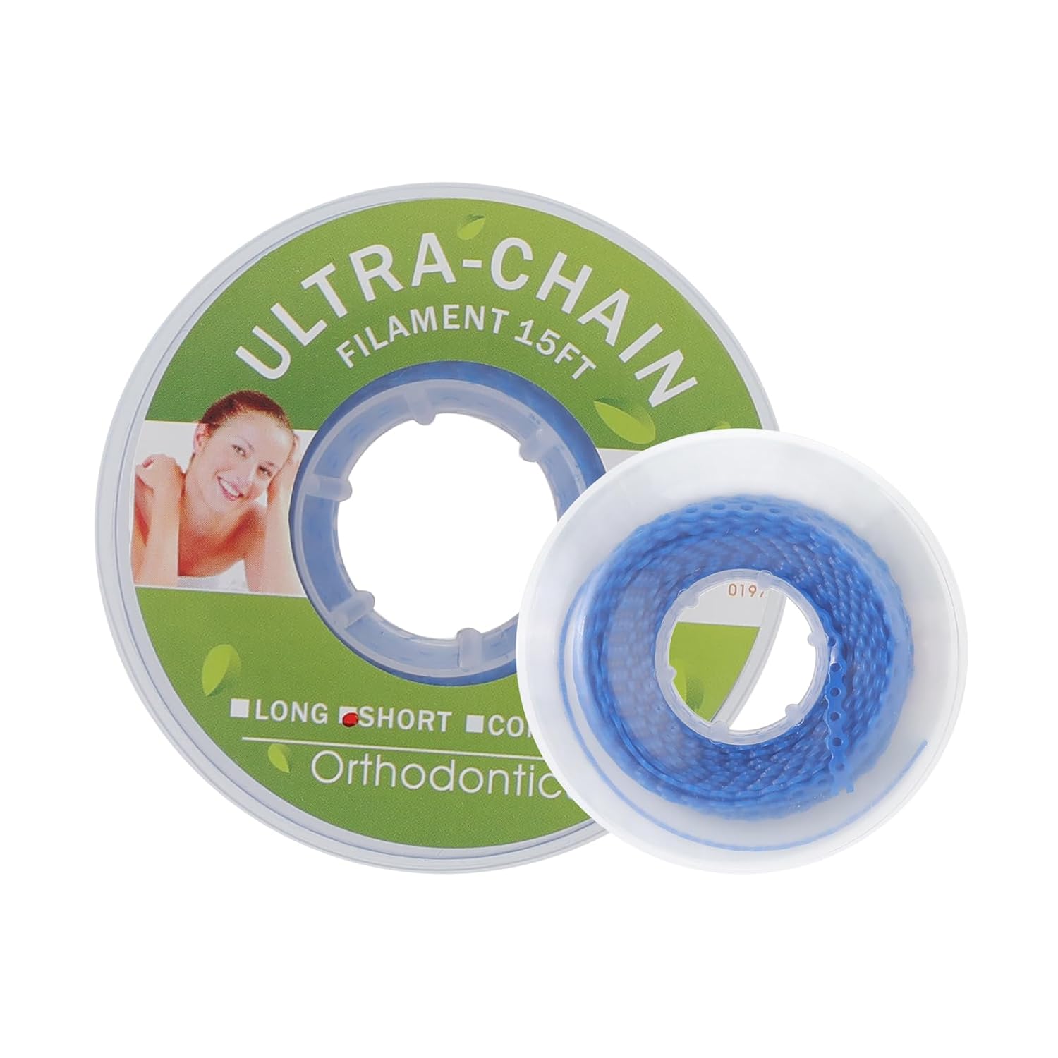 Amazon.com : faruijie Colourful Elastic Power Chain for Braces Dental ...