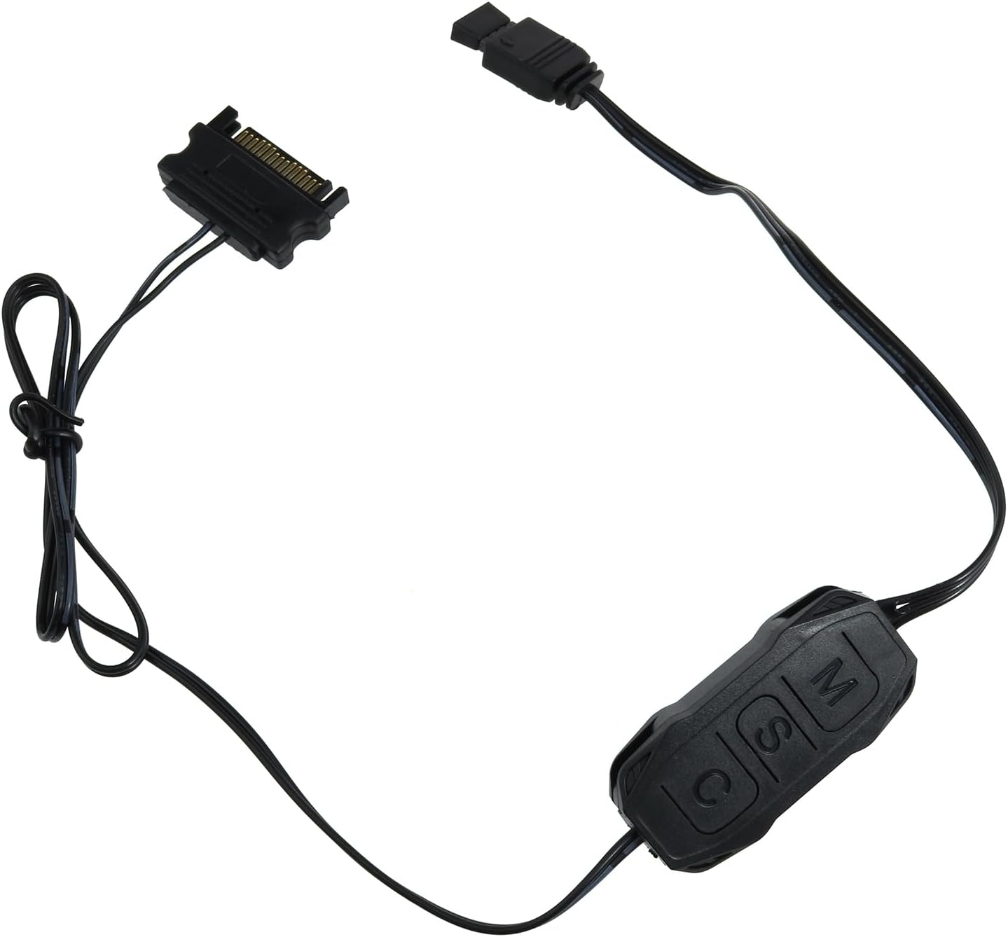 Amazon.com: 5V 3PIN ARGB Controller, RGB Fan Controller for SATA Power ...