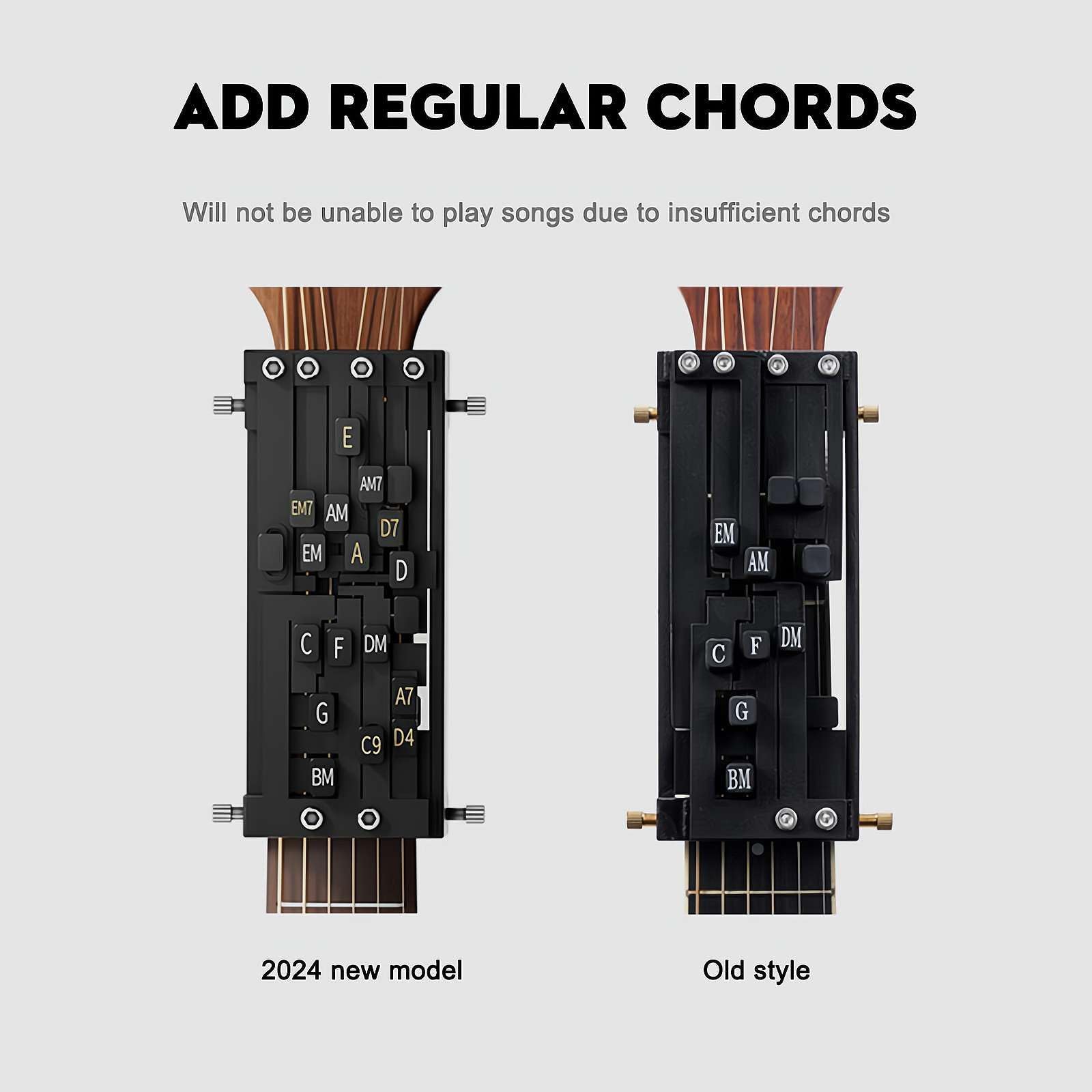 Snapklik.com : Guitar Chord Presser,learn Guitar Chords Device,guitar ...