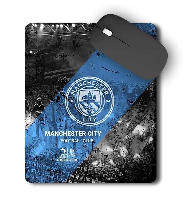 The Desi Monk Man City Mouse Pad for Gamers | MCFC Anti Skid Technology ...