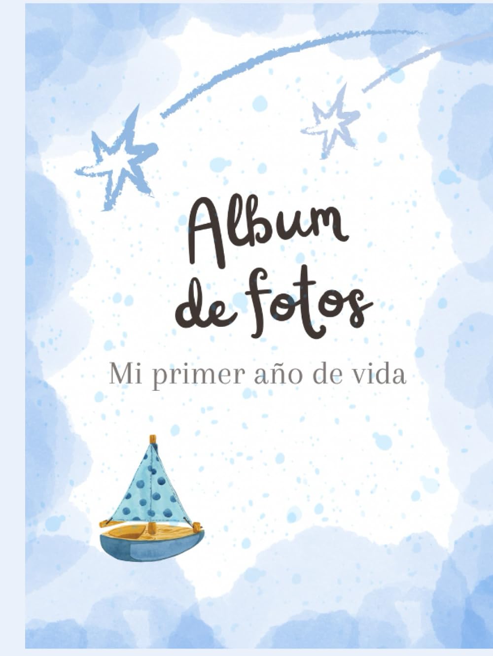 Album De Fotos Mi Primer Año De Vida, para niño, Tapa Dura, Colorido ...