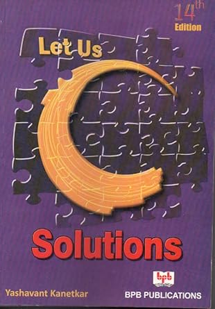 Amazon.in: Buy Let Us C Solutions 14th Ed [Paperback] Yashavant ...