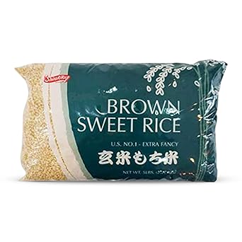 Amazon.com : Shirakiku Sweet Brown Rice - Short Grain Japanese Style ...