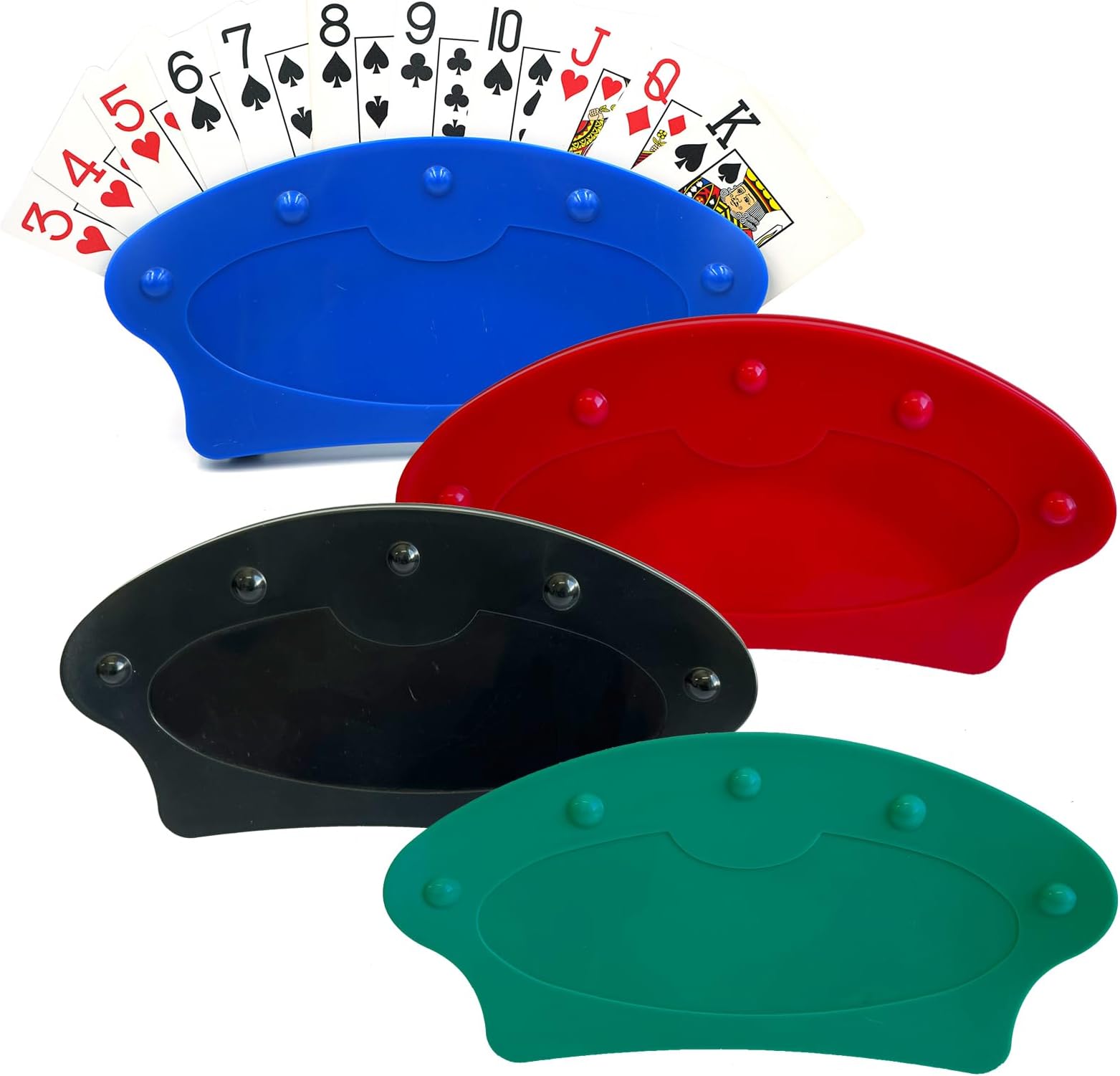 Amazon.com: Vetikin 2 Pack Card Holders for Playing Cards - Portable ...