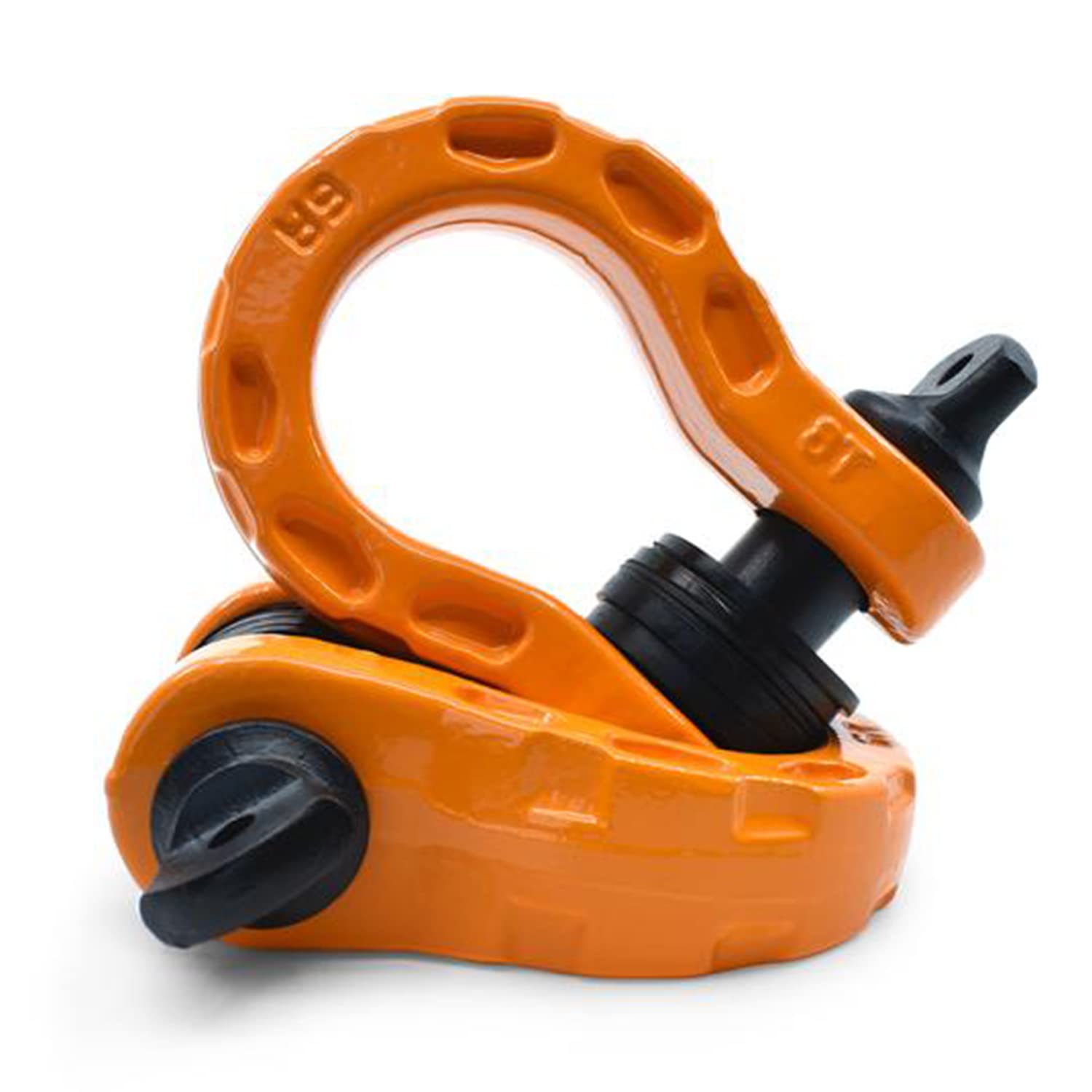 Buy GearAmerica Mega Shackles Orange (2PK) | 68,000 lbs Capacity ...