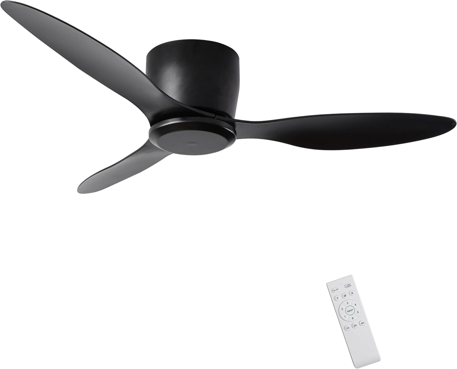 Amazon.com: Duclsaty Ceiling Fan No Light with Remote Control, 42 inch ...